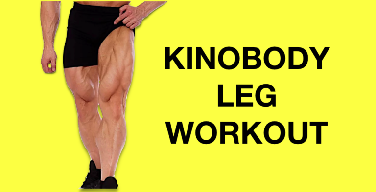 Kinobody Legs Workout - Garage Gym Ideas