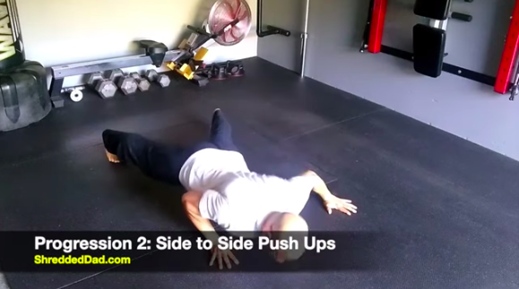 One Arm Push Ups Progressions - Garage Gym Ideas