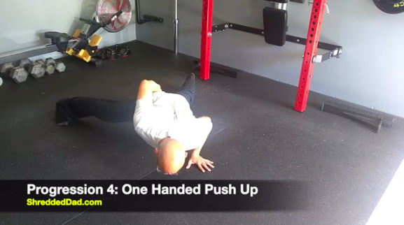 One Arm Push Ups Progressions - Garage Gym Ideas