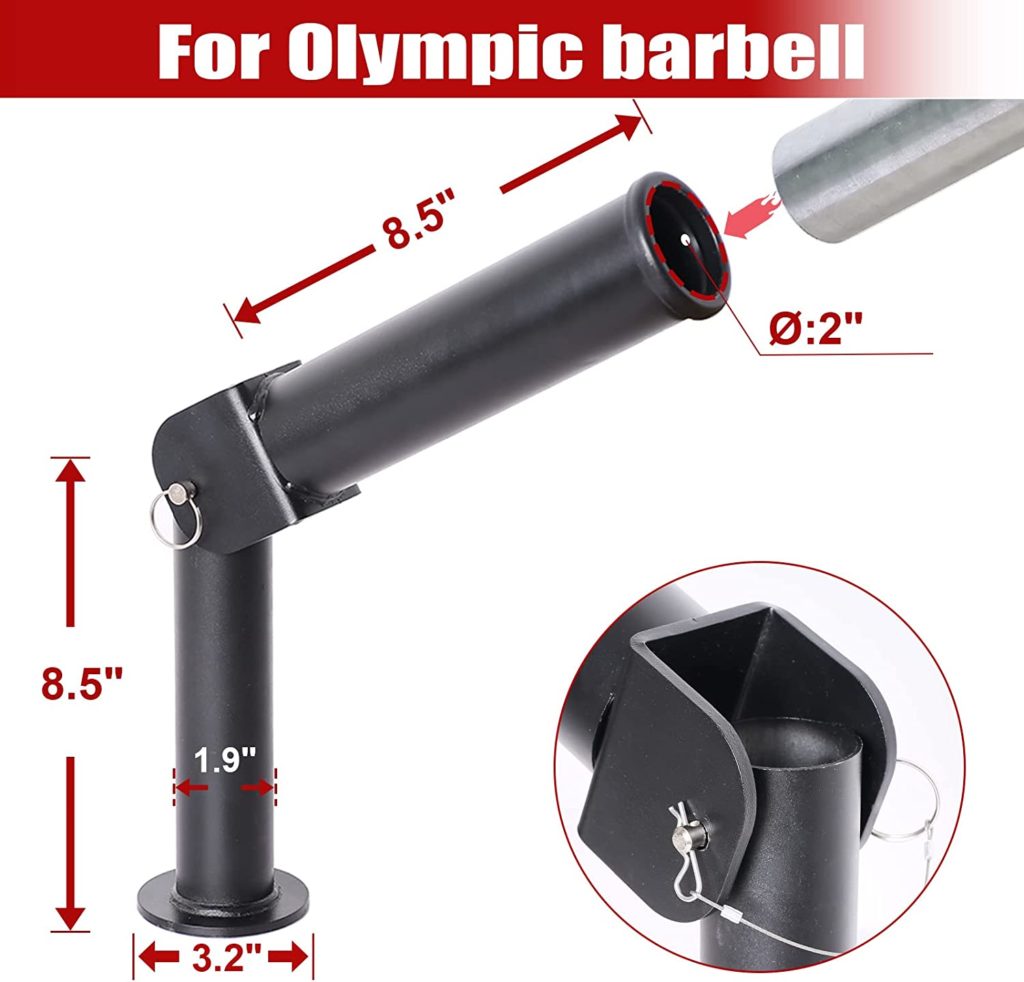Landmine Attachment DYK&NX Rotatable For Barbell, Heavy Barbell Bomb ...