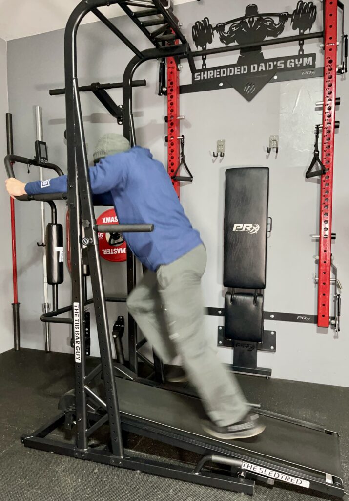 The SledTred Review - Tib Bar Guy's Home Gym Treadmill