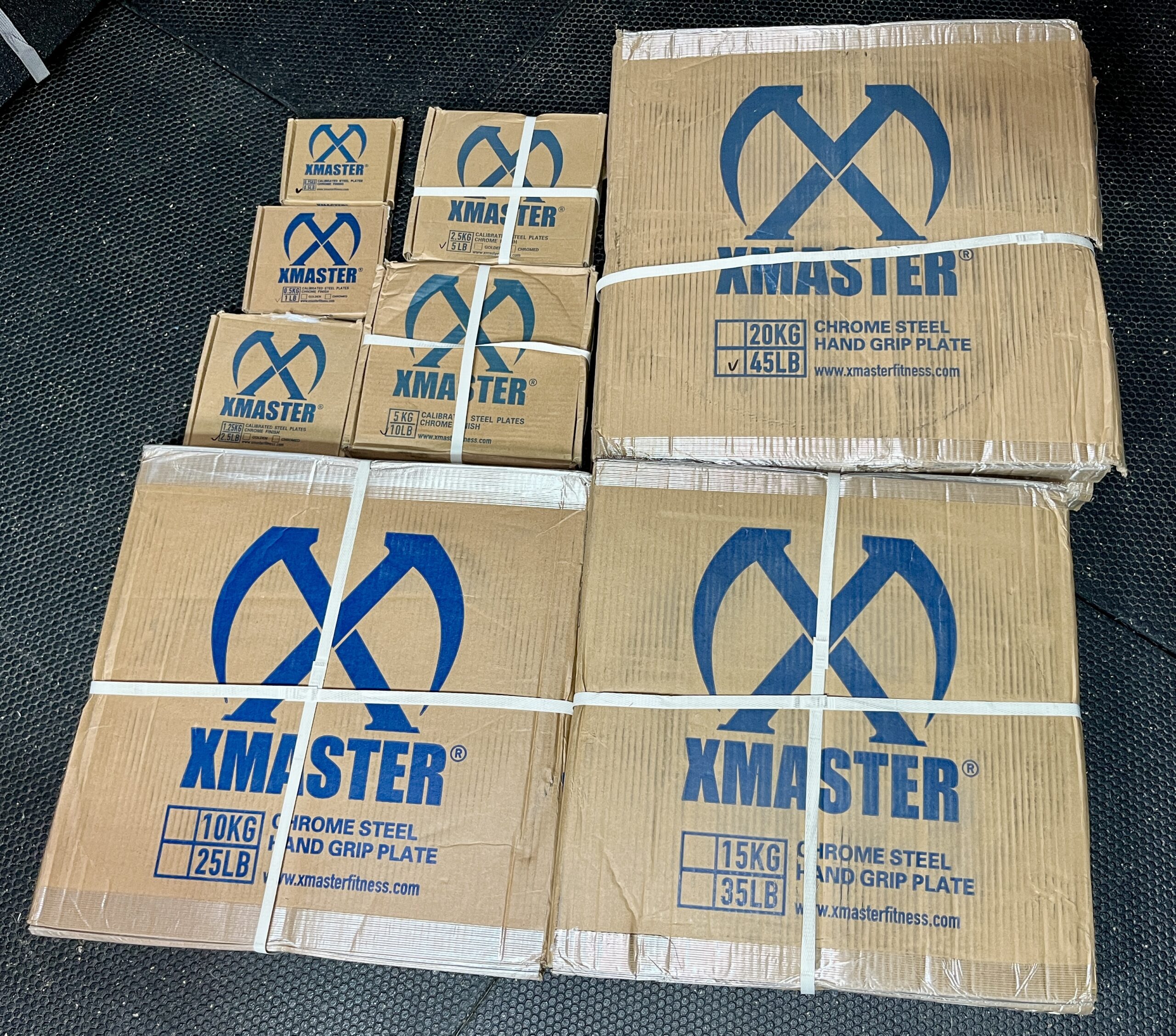XMaster Chrome Weight Plates Review - Weight Plates W/Handles