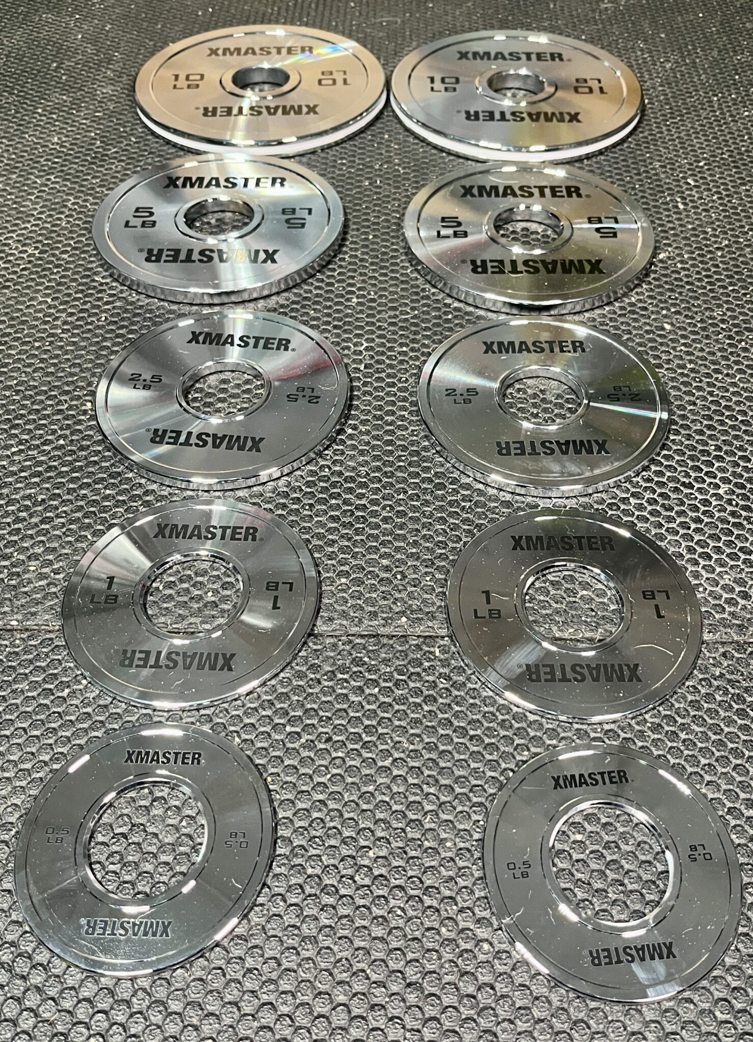 XMaster Chrome Weight Plates Review - Weight Plates W/Handles