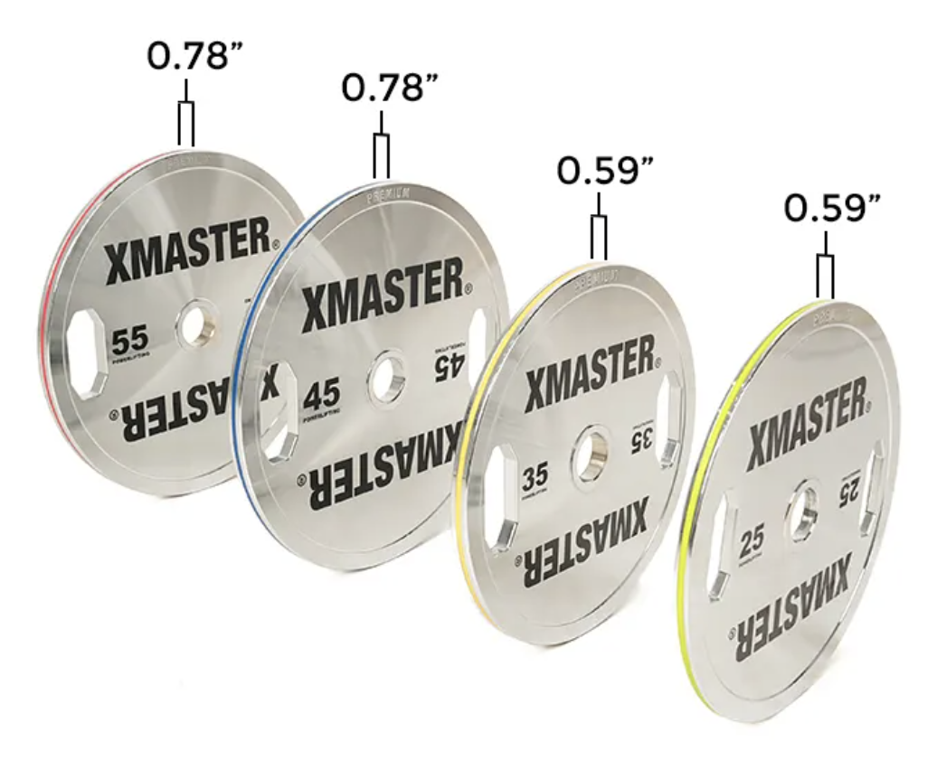 XMaster Chrome Weight Plates Review - Weight Plates W/Handles