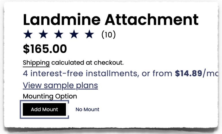 StackTrax Landmine Attachment Review - Wall Mounted Landmine