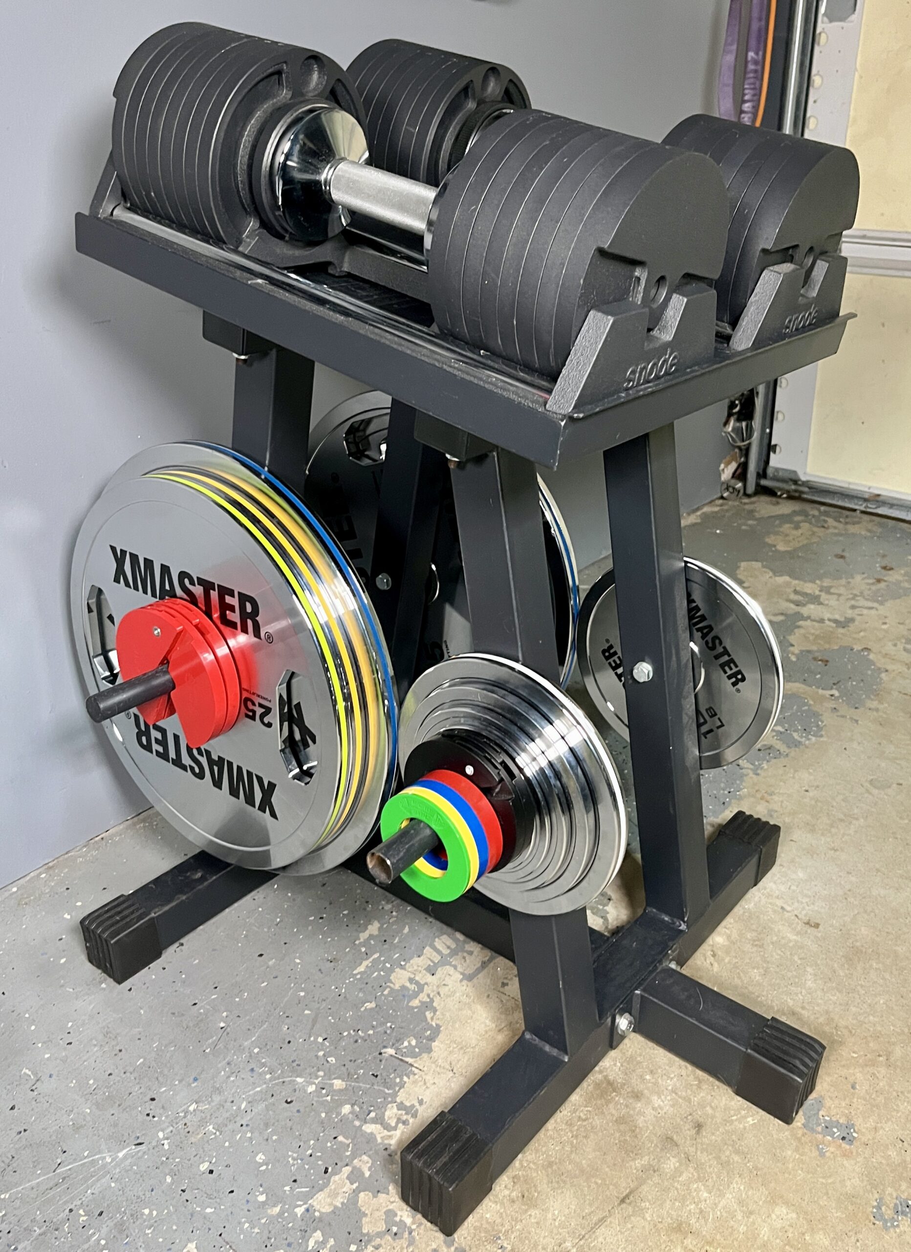 Titan Adjustable Dumbbell Stand Review - Weight Plate Tree