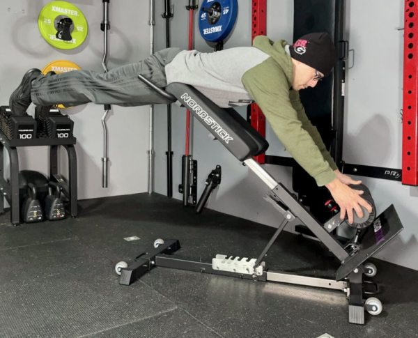 NordBench vs Tib Bar Guy Nordic Back Extension - Garage Gym Ideas