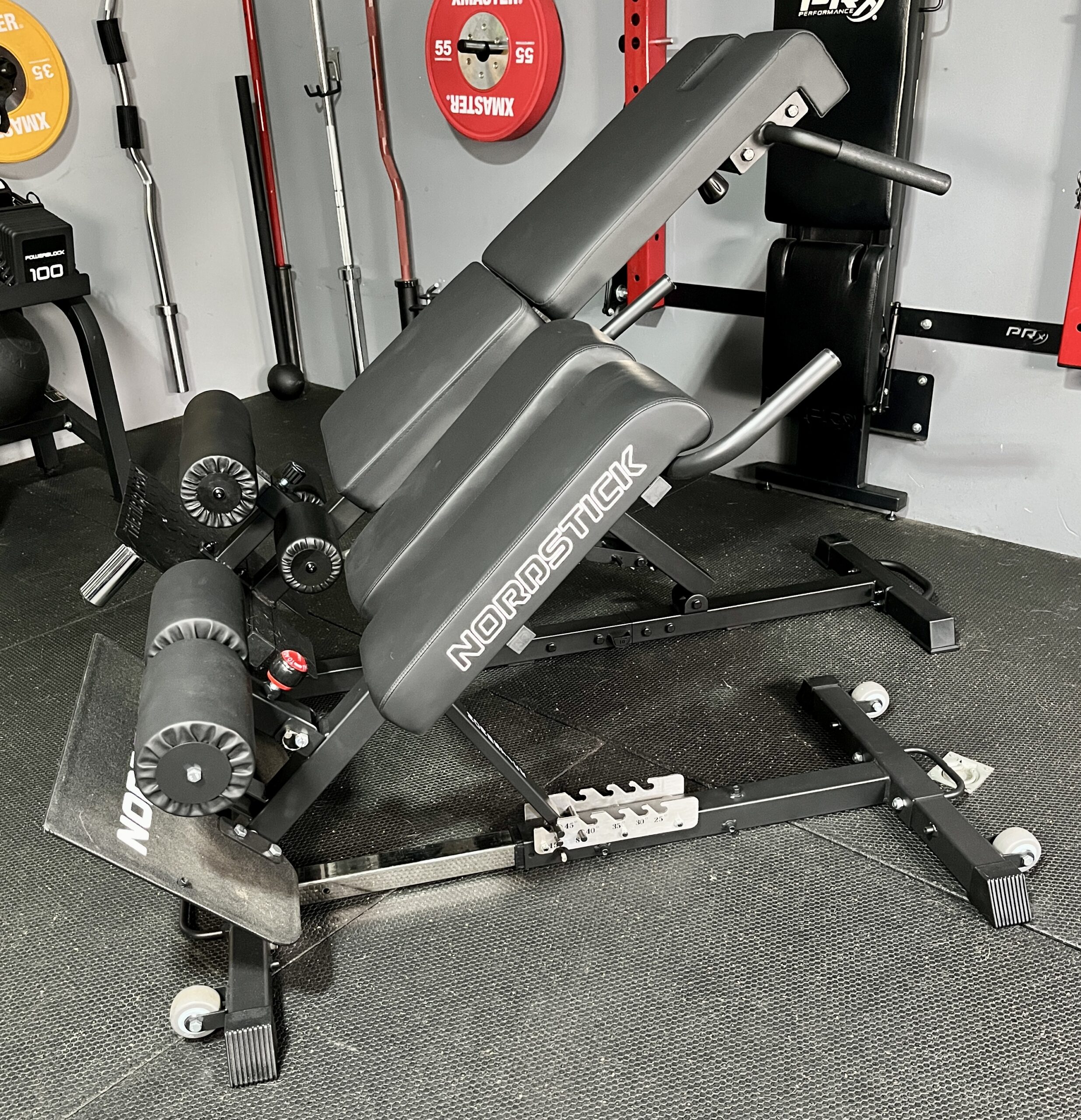 NordBench vs Tib Bar Guy Nordic Back Extension - Garage Gym Ideas