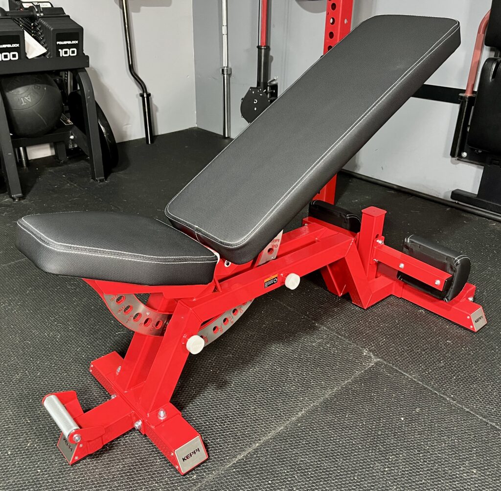 Keppi Weight Bench6000 Review - Adjustable Bench With Arm Pads