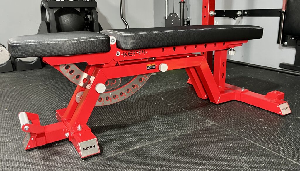 Keppi Weight Bench6000 Review - Adjustable Bench With Arm Pads